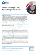 Domiciliary eye care
