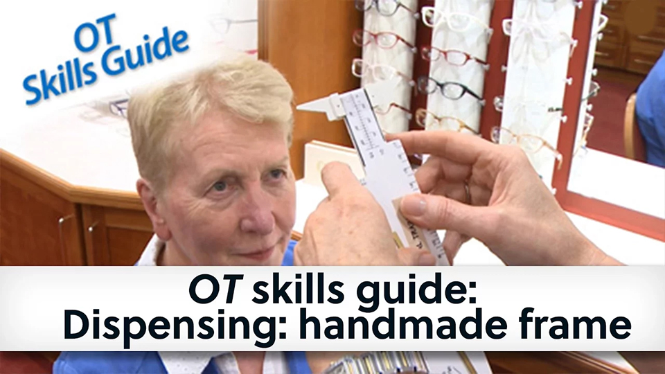 Dispensing: handmade frame