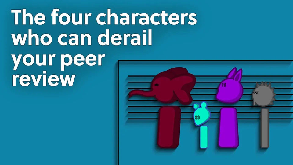 The four characters who can derail your peer review
