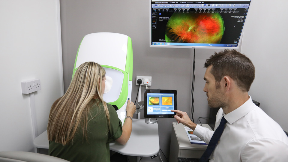 Vision for practice fulfilled by Optos technology