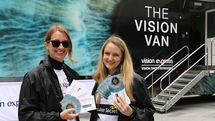 Nine out of ten Vision Van visitors do not attend regular eye checks