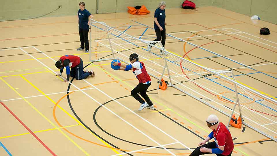 WCSM charity grants £30,000 to Goalball UK