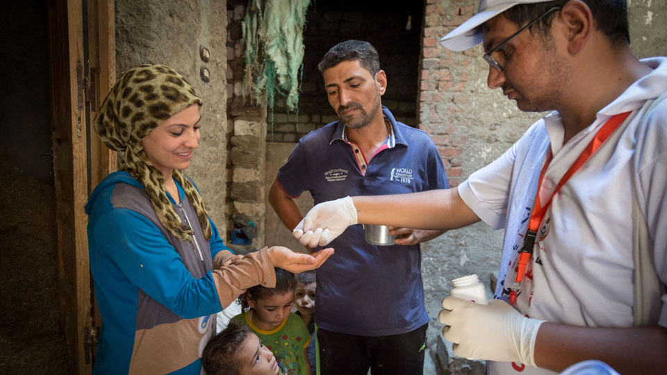 First-ever mass administration of trachoma drug has happened in Egypt