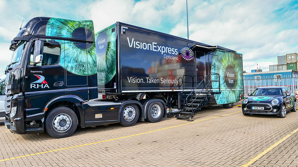 Vision Van makes sight-saving referrals