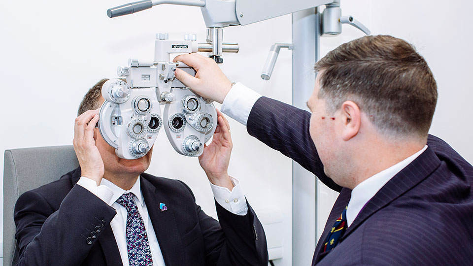A comprehensive eye care service
