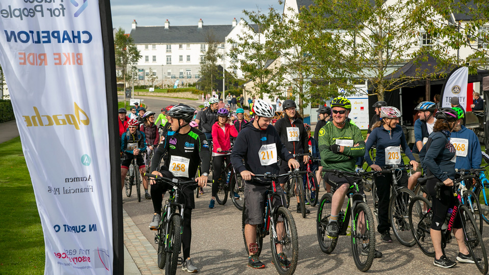 Cycling event raises £40,000 in six years for sensory charity