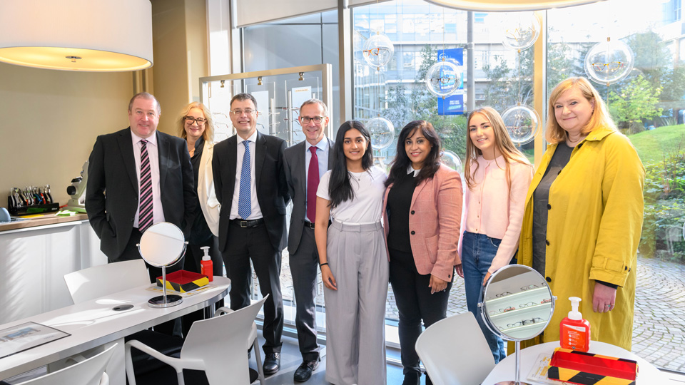 GCU welcomes Scottish ministers for launch of new programme