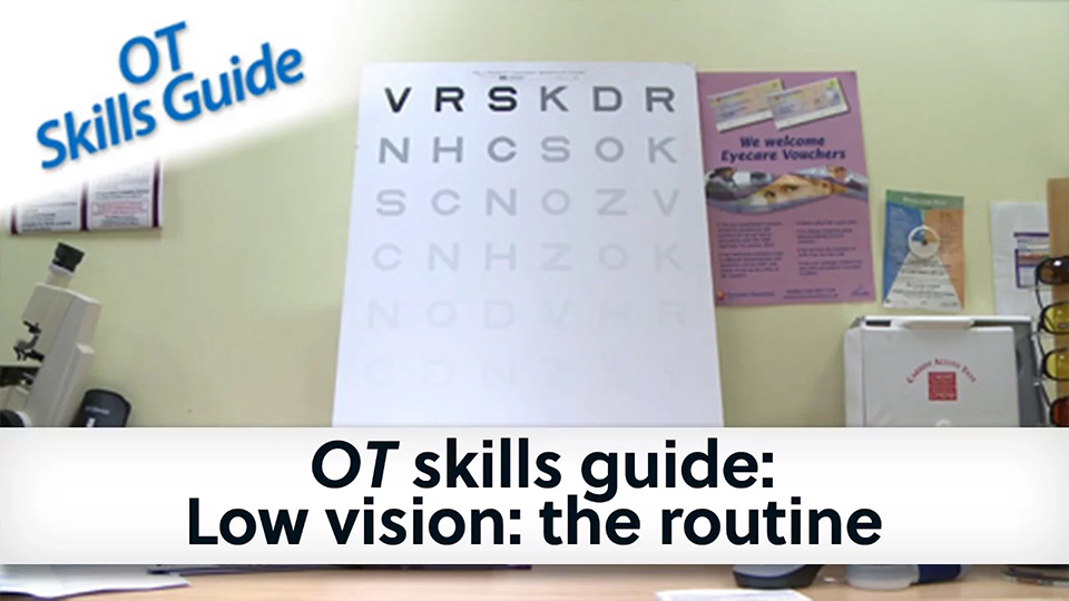 Low vision: adapting your routine