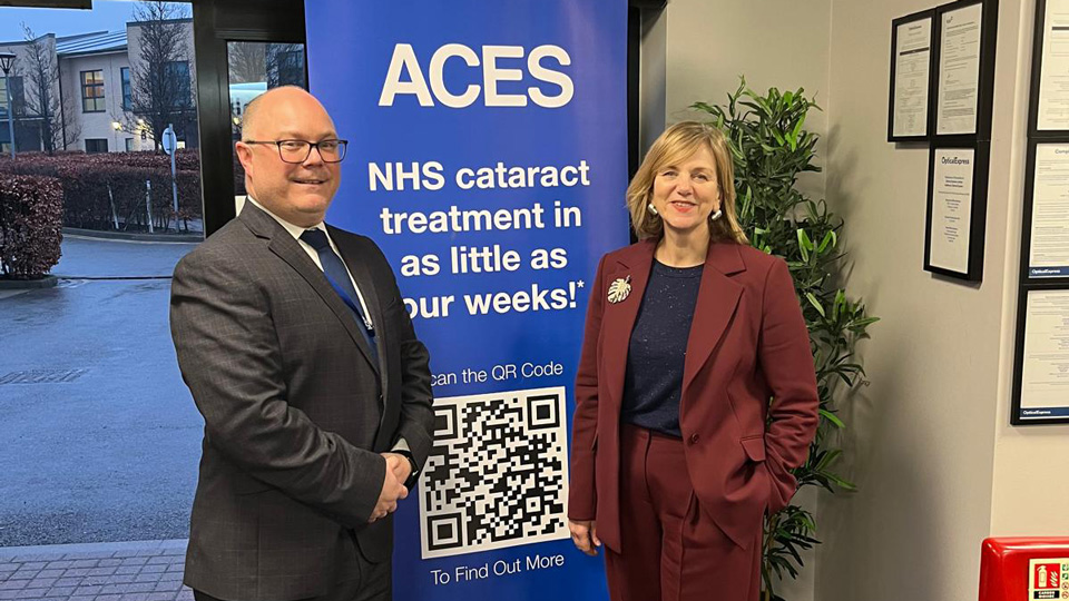 MP visits Nottingham ACES clinic